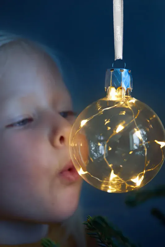 Julekule med Lys fra Snøfall - Andreas Wahl - Greentoys.no - Greentoys.no